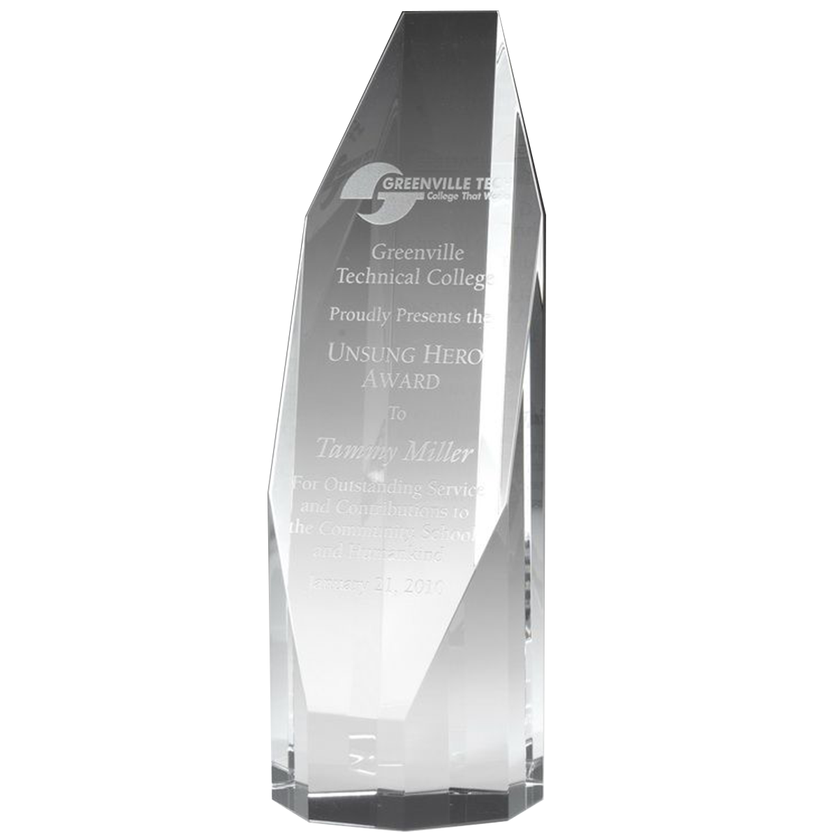 Octagon Tower Trophy – Cowart Awards